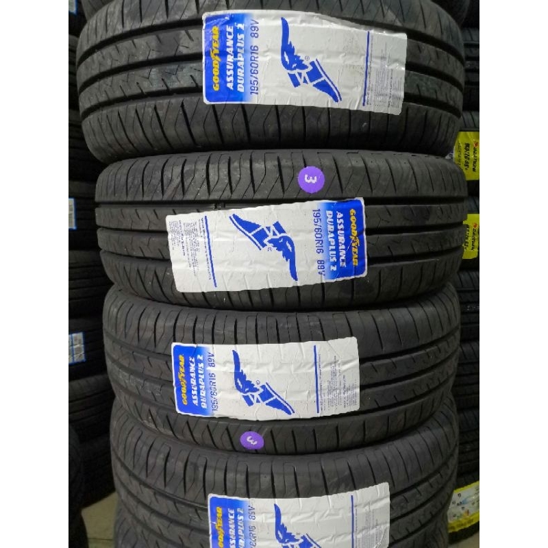 195/60/16 GoodYear Assurance Duraplus 2 Tyre Tayar | Shopee Malaysia