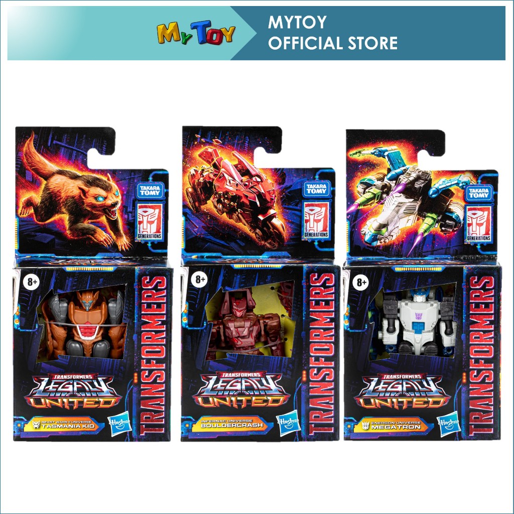 Hasbro Transformers Legacy United Core Class Universe Tasmania Kid ...