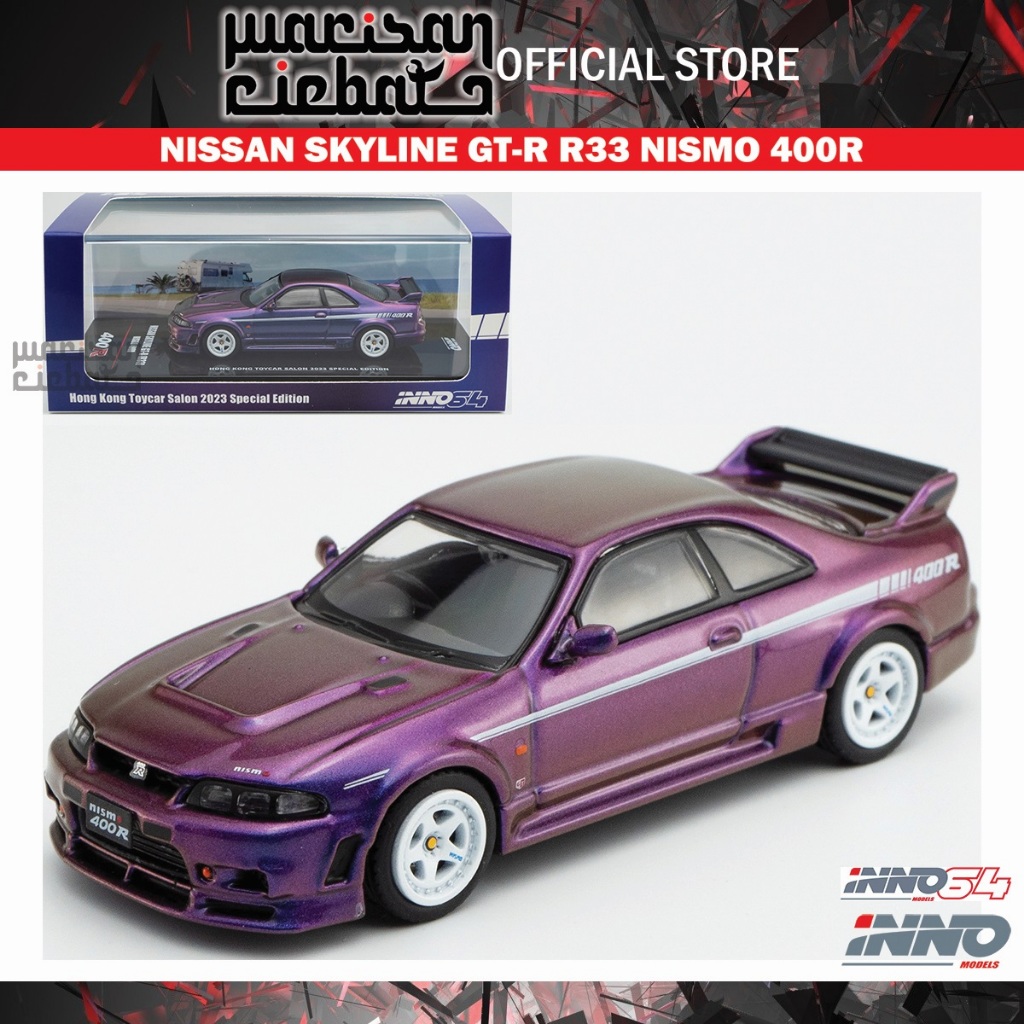 Inno Models Inno64 1/64 Nissan Skyline GT-R (R33) Nismo 400R Hong Kong ...