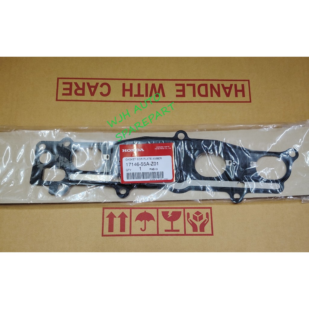 [Supeapātsu] 17146-55A-Z01 Ori Intake Manifold GASKET , EGR PLATE Honda ...
