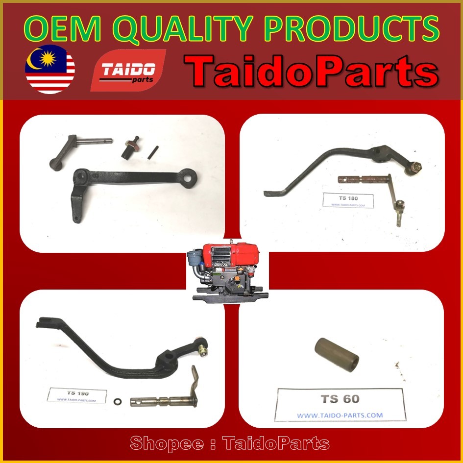 Yanmar TS50 TS60 TS70 TS105 TS155 TS180 TS190 Engine Governor lever ...