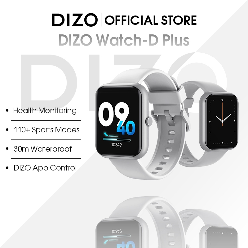 [Official Store] DIZO Watch D Plus Display 1.85inch 110+Sports Smart Personalized Watch (by ...