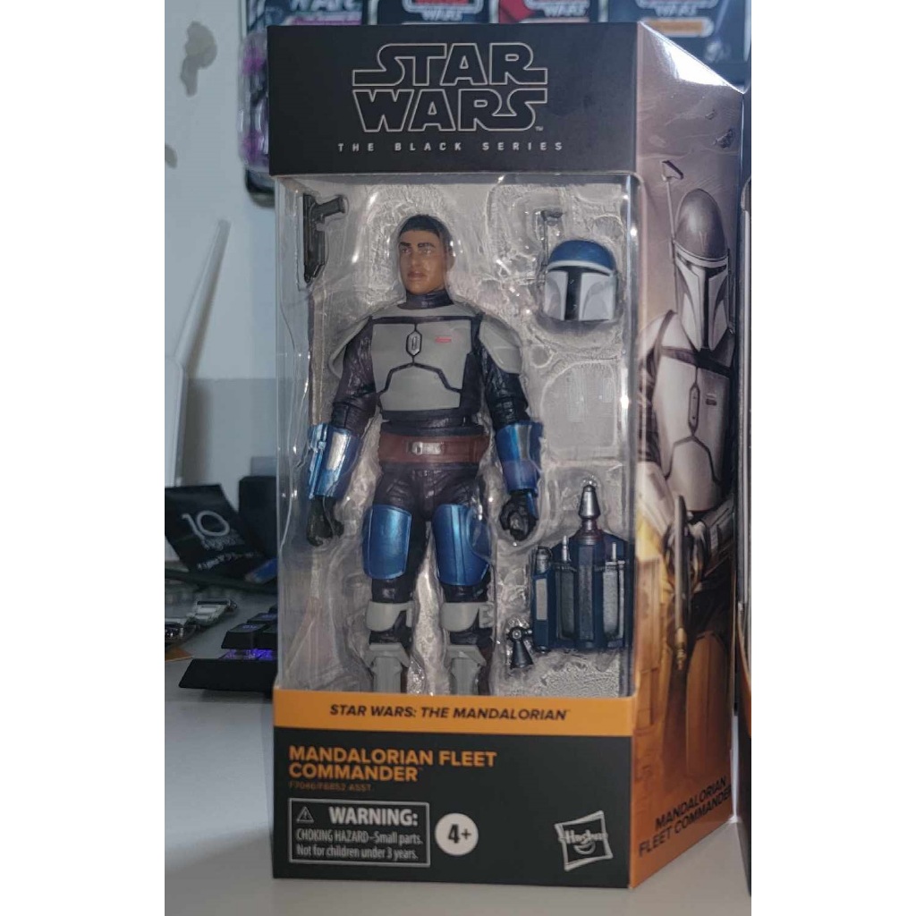 Star Wars Mandalorian Fleet Commander Black Series | Shopee Malaysia