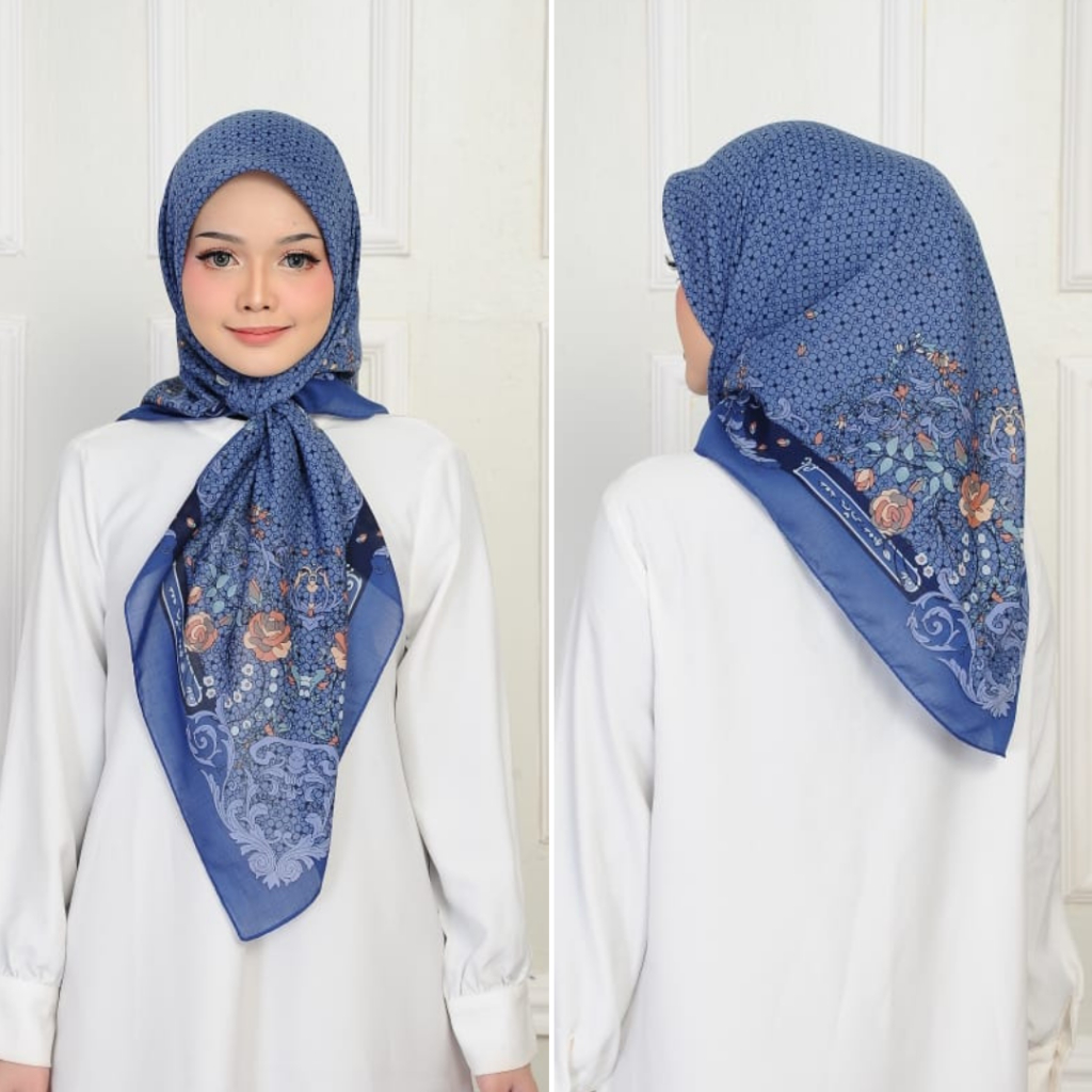 [ 𝑩𝒂𝒕𝒊𝒌 𝑺𝒆𝒓𝒊𝒆𝒔 ] Tudung Bawal Batik Corak Cotton Premium Bidang 45 ...