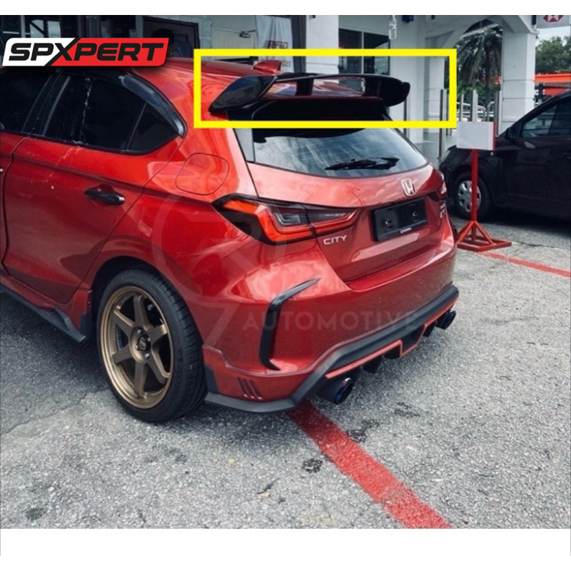 Honda city hatchback amg design spoiler ( ori cutting ) | Shopee Malaysia