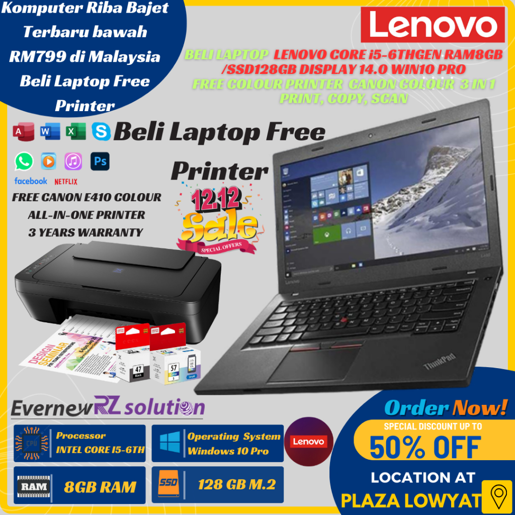 Komputer Riba Bajet Refurbished bawah RM799 di Malaysia Beli Laptop ...