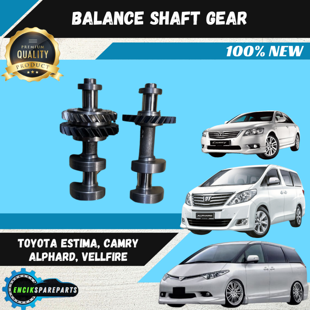 Toyota Estima Camry Alphard Vellfire Balance Shaft Gear 100% New High ...