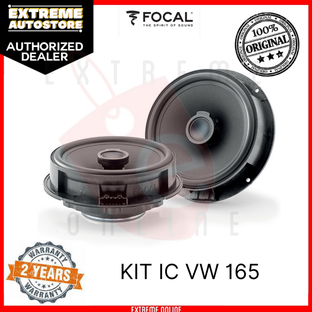 Focal Inside IC VW 165 6-1/2" 2-way car speakers for select Volkswagen vehicles | Shopee Malaysia