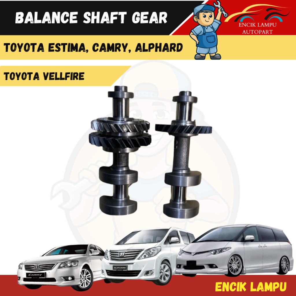 Toyota Estima Camry Alphard Vellfire Balance Shaft Gear 100% New High ...