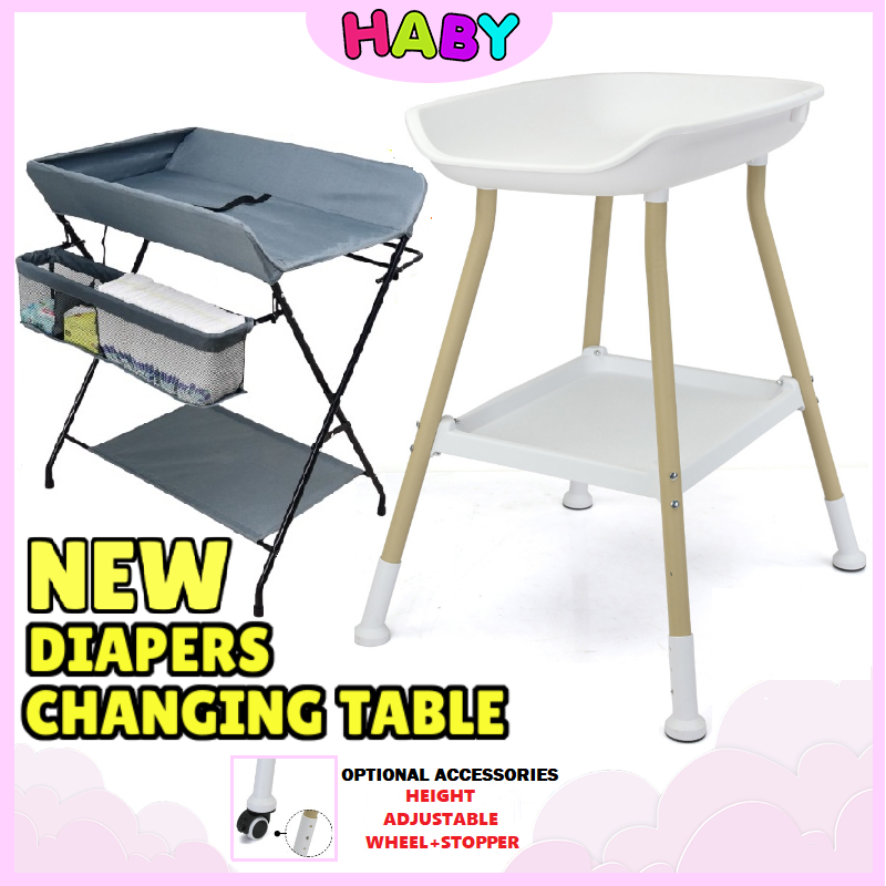 🎉1K UNIT SOLD🎉HABY Brand New Series Newborn Baby Diapers Changing Table ...