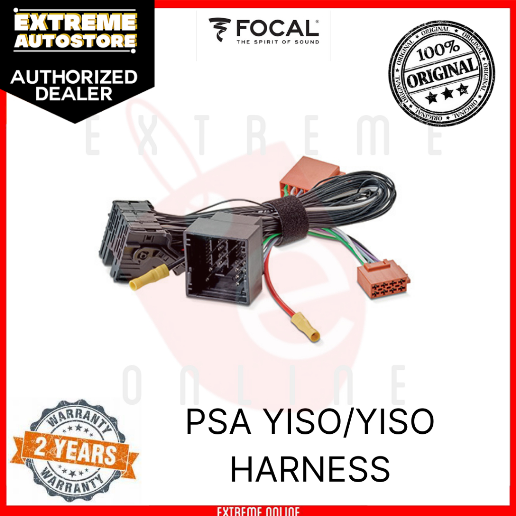 FOCAL psa-y-iso-harnessPSA Y-ISO HARNESS - head unit adaptation cable | Shopee Malaysia