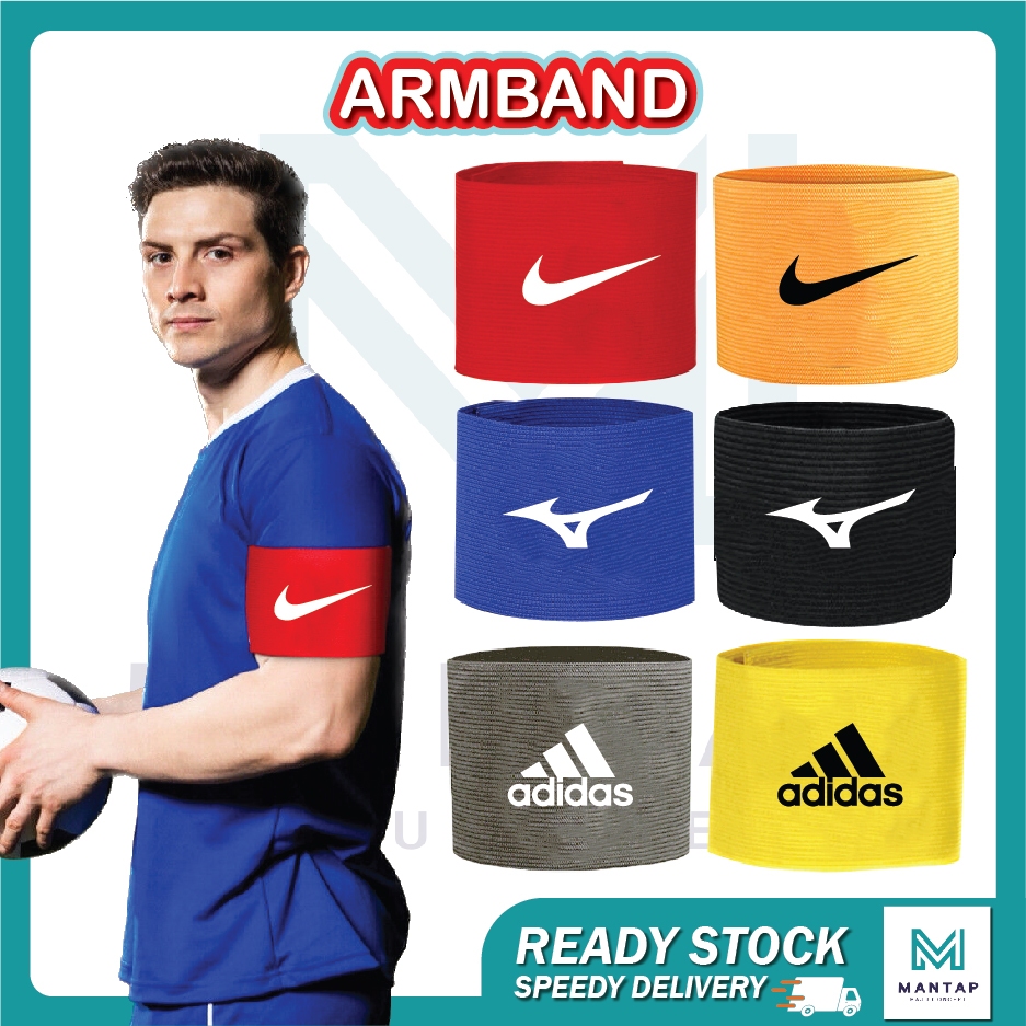 logo branded Football Match Soccer Game Captain Arm band Paste Winding ...