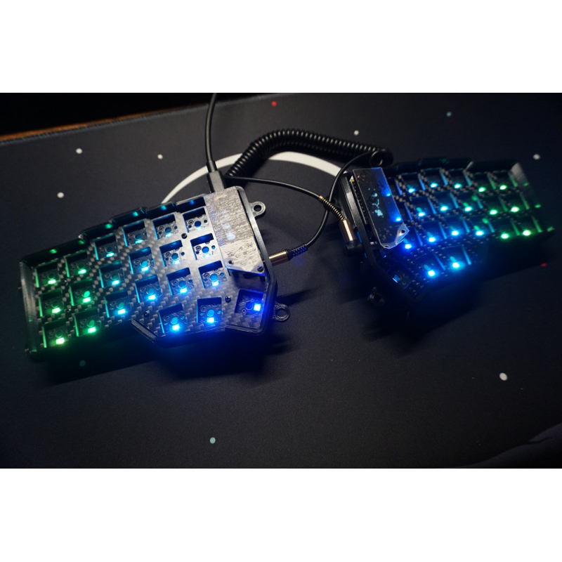 Corne Ergonomic Split Mechanical Keyboard Kailh Mx Hotswap / Cornr LP ...