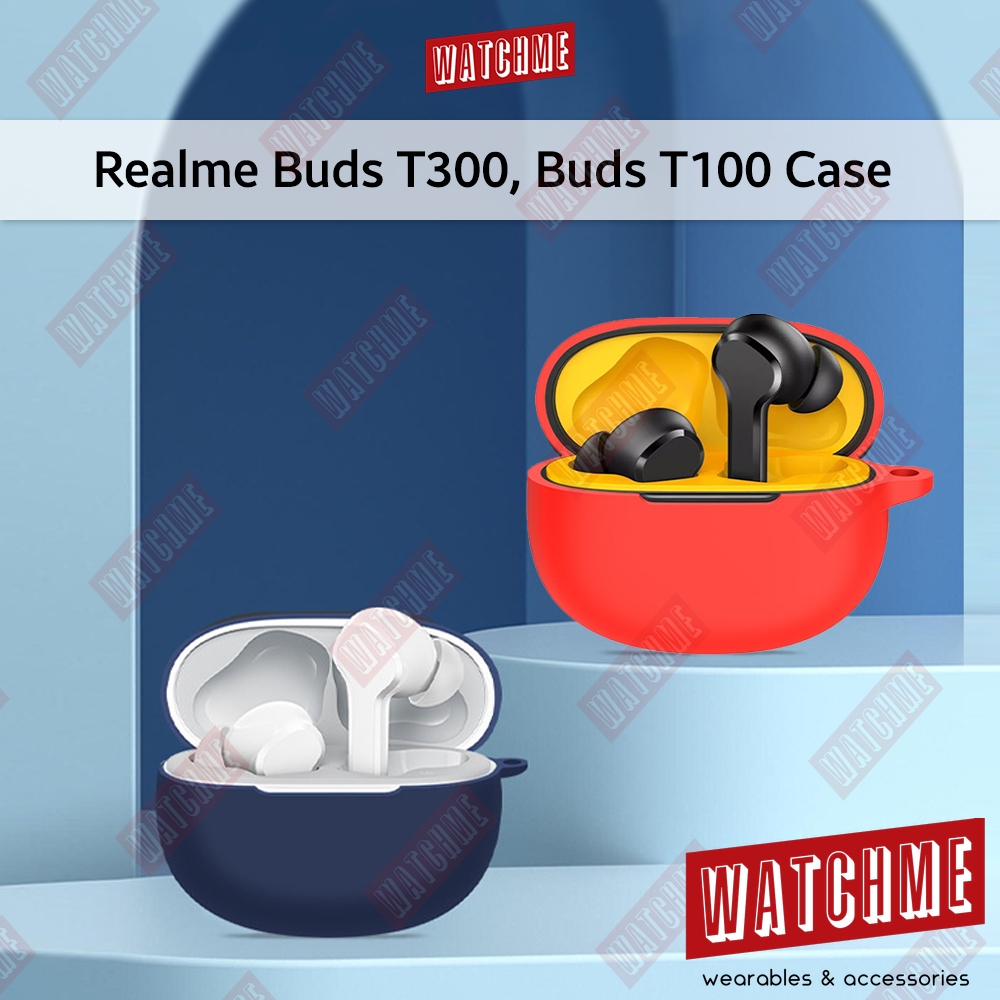Realme Buds T300 T100 (TechLife) Case, Silicone Cover, Full Protect ...