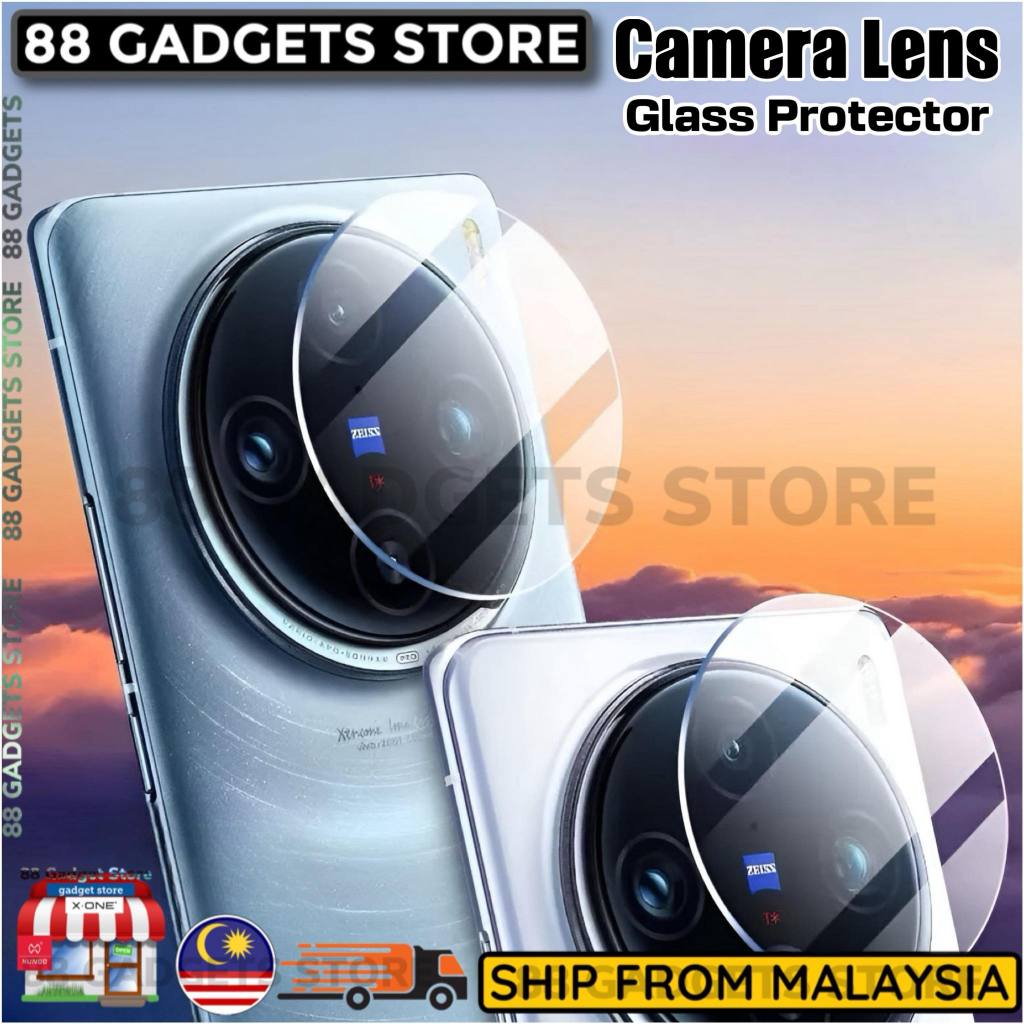 [ GLASS ] Vivo X200 / X100 Pro / X90 Pro / X80 Pro / X70 Pro / X60 / X50 Pro Camera Lens 9H ...