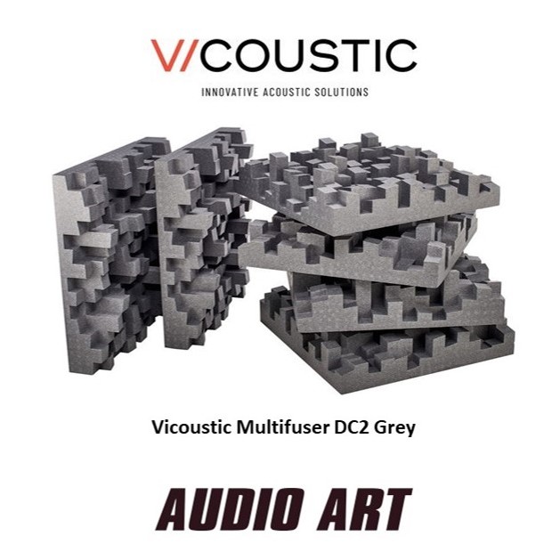 Acoustic Diffuser VICOUSTIC MULTI FUSER DC2 GREY (Made in Portugal ...
