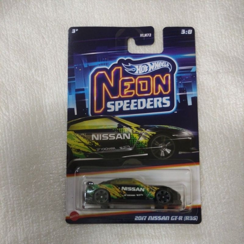 Hot Wheels 2017 Nissan Skyline GT-R R35 HW Neon Speeders Series JDM ...