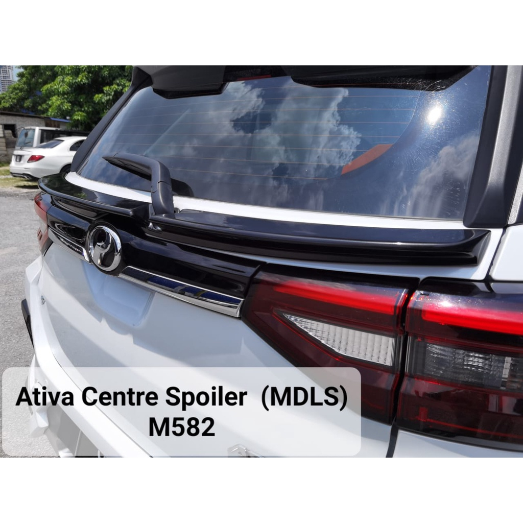 Perodua Ativa Modelista Centre Spoiler Body Kit Fiber Ready Stock ...