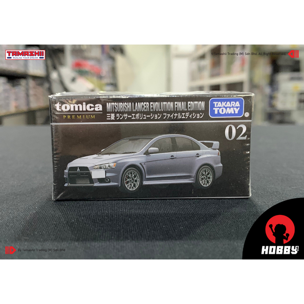 Takara Tomy Tomica Premium 02 Mitsubishi Lancer Evolution Final Edition ...