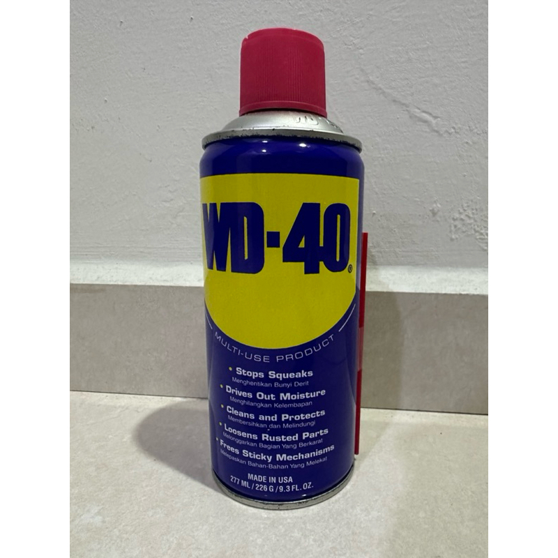 100% ORIGINAL Anti Rust Lubricant Spray 277ml WD40 Multi-Use Product ...
