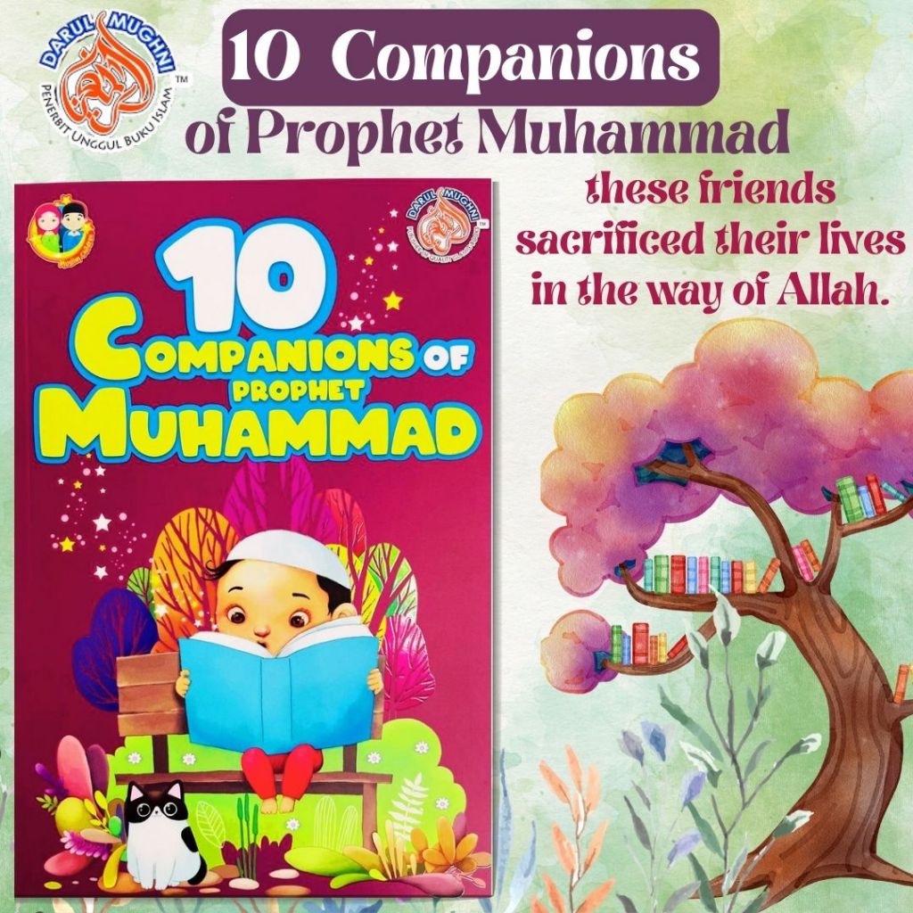 English Story Book - 10 COMPANIONS OF PROPHET MUHAMMAD - Children ...