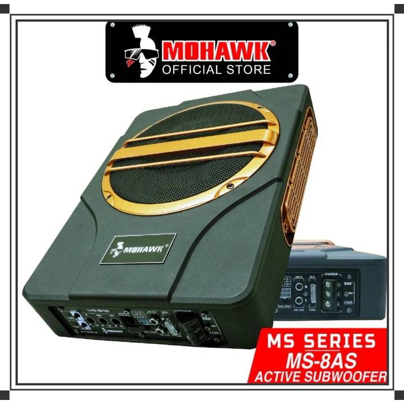 Mohawk 🇺🇸 (first buyer rm30 voucher) Gold Series MS-8AS Bass Active Subwoofer | 8”inch ative ...
