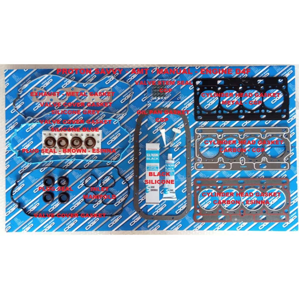 Proton Savvy - AMT / Manual - Engine D4F - Engine Parts | Shopee Malaysia