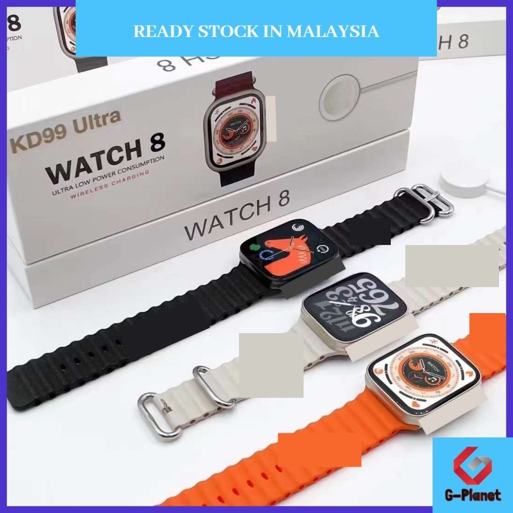 2026 New kd99 Ultra Smart Watch Waterproof Ultra Series 8 sports watch ...