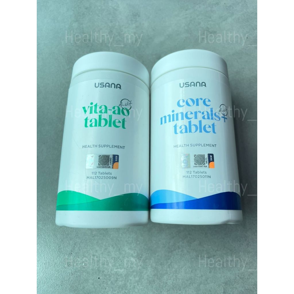 [Ready Stock] ORIGINAL USANA CELLSENTIALS CORE MINERAL PLUS + VITA AO ...