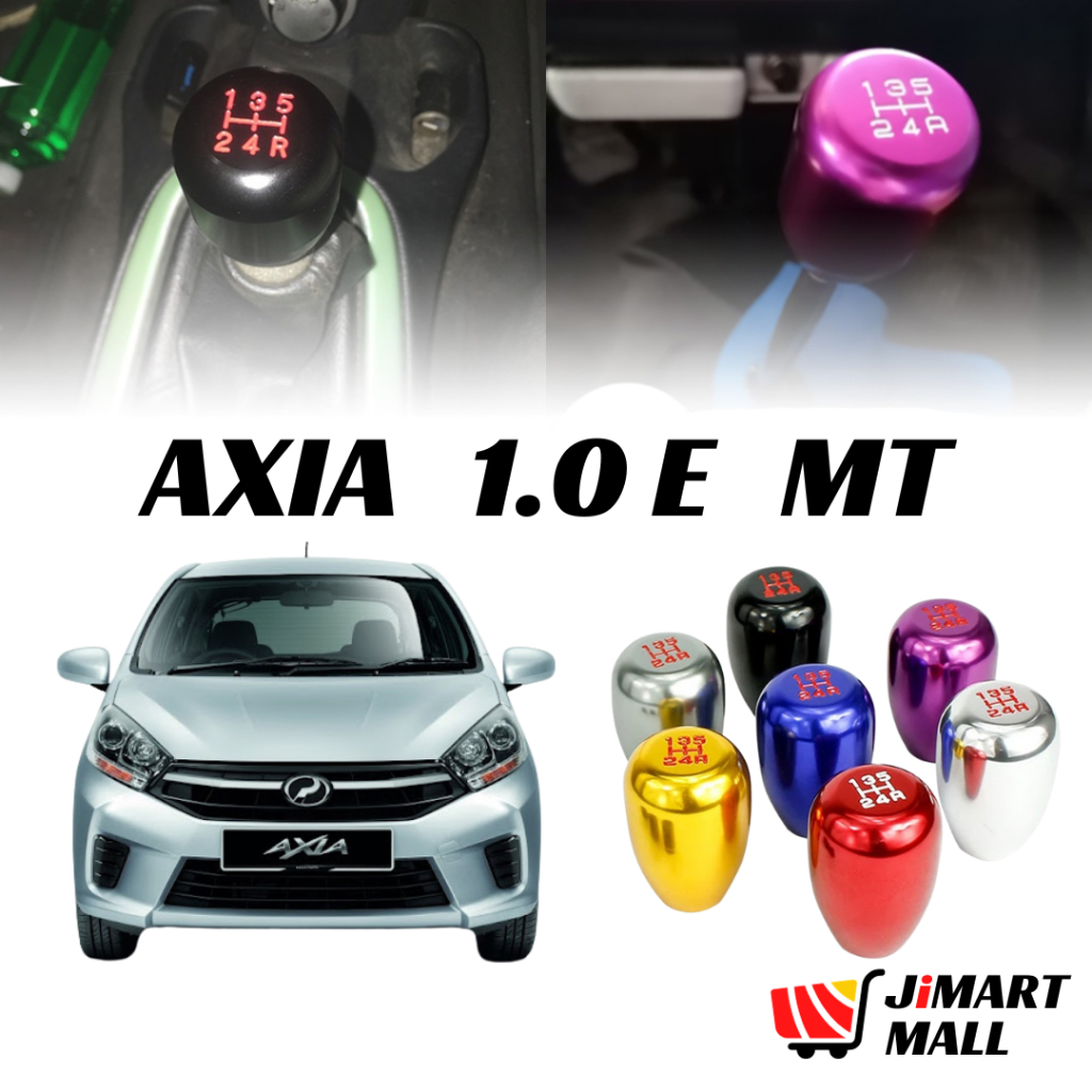 AXIA MINI GEAR KNOB Aluminum 5 Speed Type R Gear Stick Shift Shifter ...