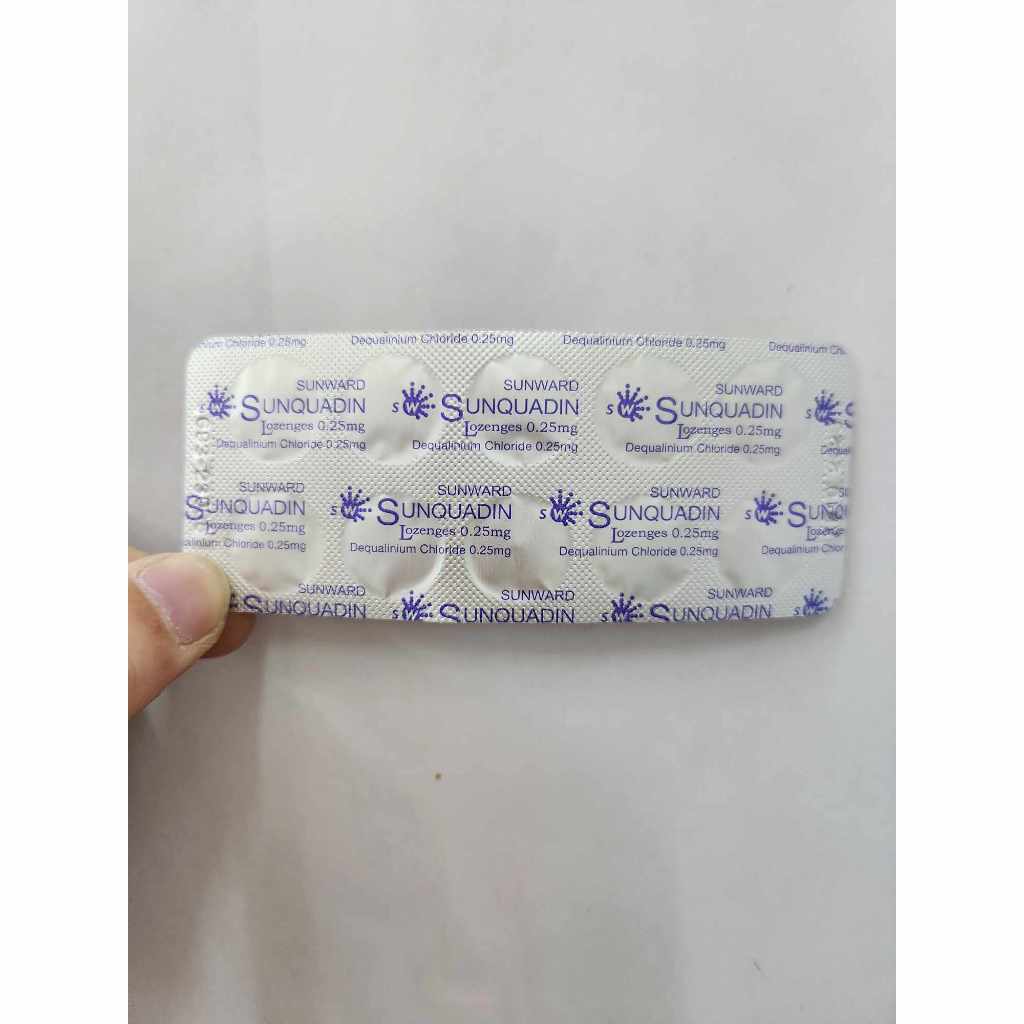 Sunward Sunquadin Lozenges 10'S | Shopee Malaysia