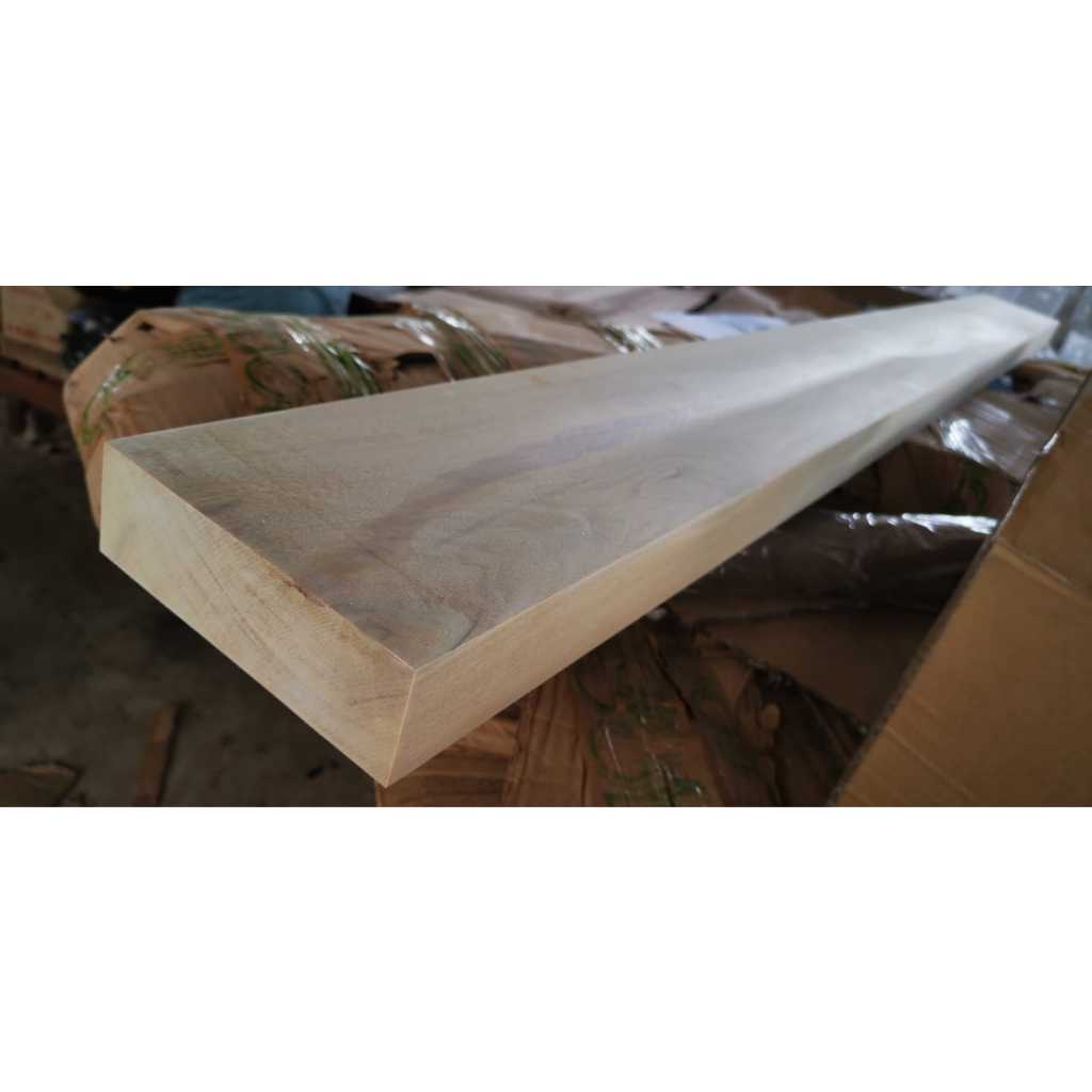 44(T)mm × 145(W)mm = 2'(L)Feet Surian Batu Solid Wood Timber Smooth ...