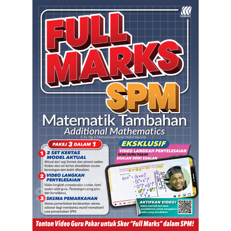 [STA] 2024 FULL MARKS SPM TINGKATAN 4 & 5 (SASBADI) | Shopee Malaysia