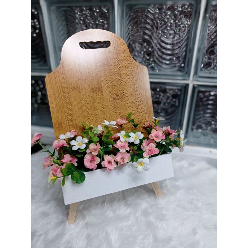 MINI FLOWER BOARD WITH STAND SUITABLE FOR ANY EVENT, DECORATING TABLE ...