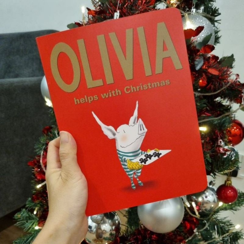 Olivia Helps with Christmas board book | Shopee Malaysia