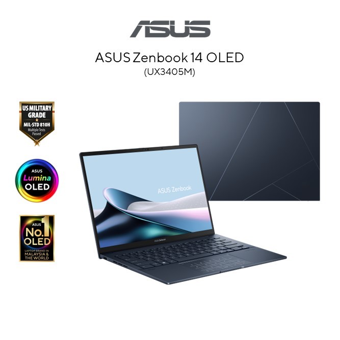 ASUS Zenbook 14 OLED Ultra 7-155h Ultra 5-125h EVO Intel® Arc 3K OLED ...