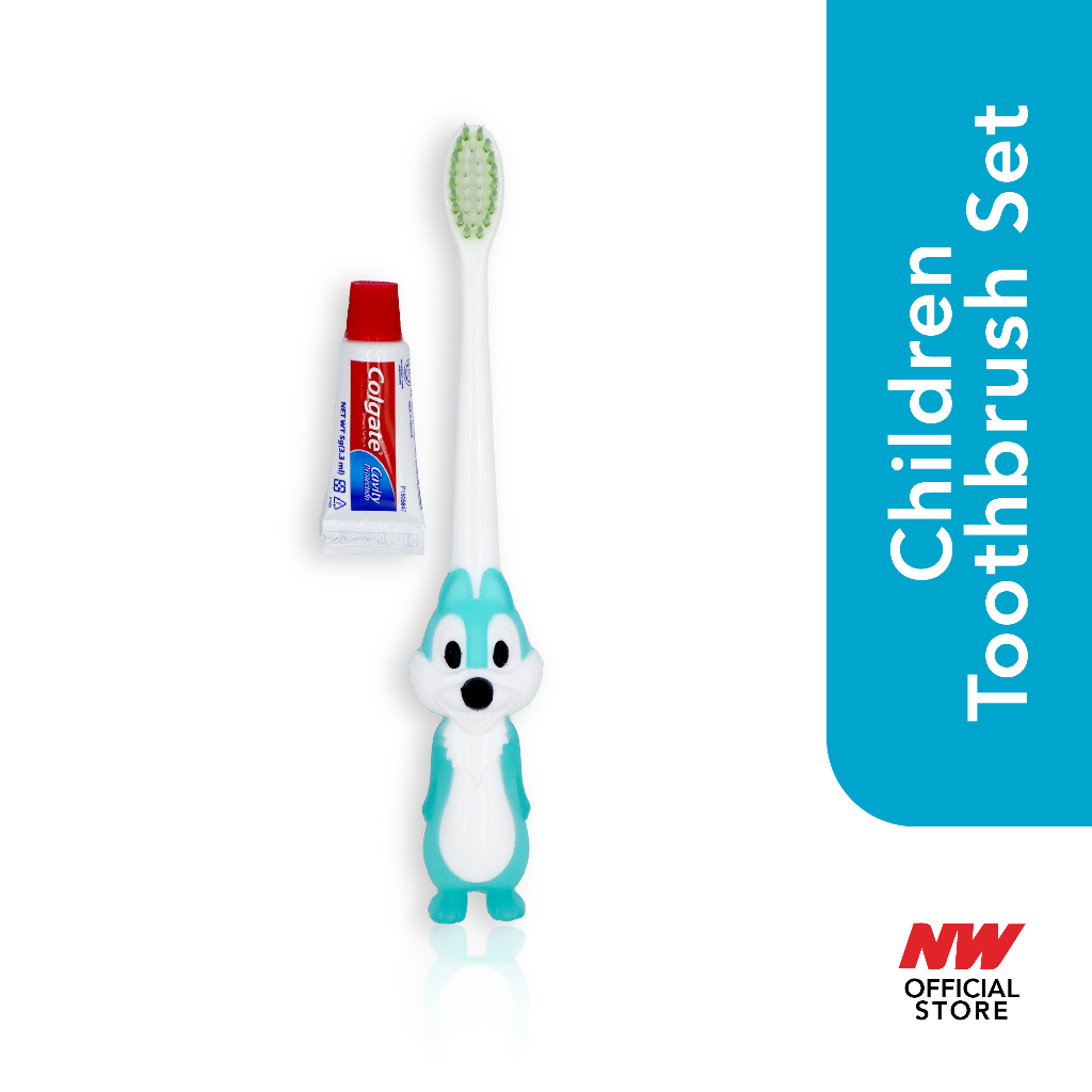 Children Toothbrush set with 5g colgate paste | Shopee Malaysia