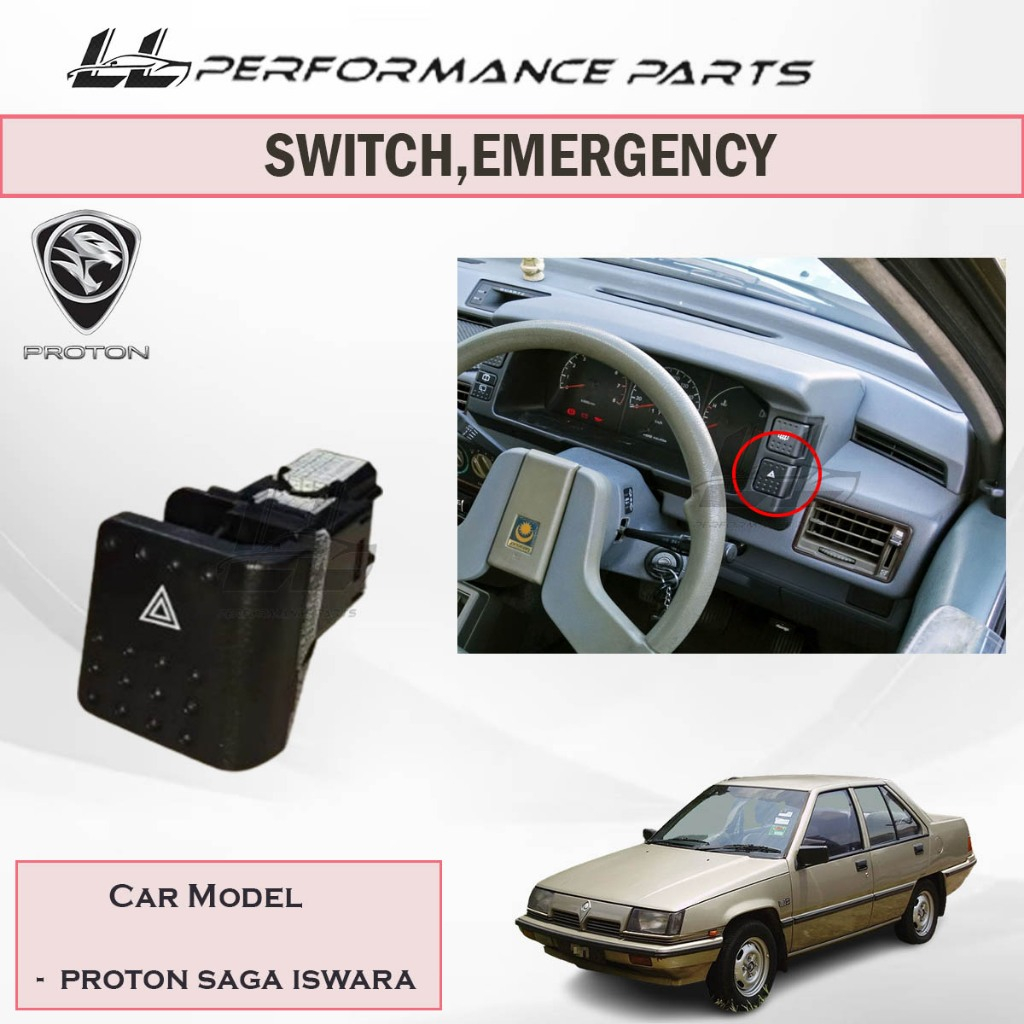 Proton Saga Iswara CC3 Emergency Switch Double Signal Hazard Switch ...