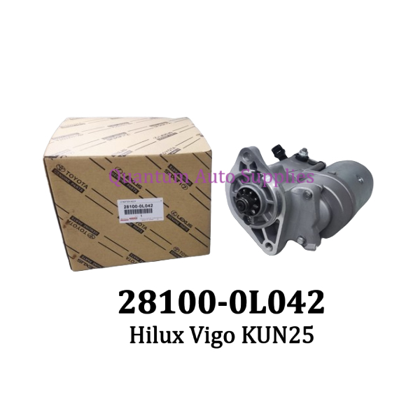 Toyota Starter 28100-0L042 Hilux Vigo KUN25 Fortuner KUN50 | Shopee ...