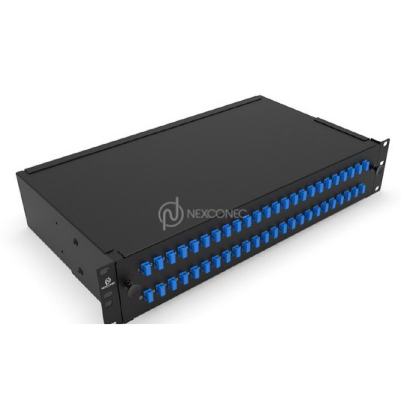 2U 48 Ports SC Simplex / E2000 Duplex Sliding Patch Panel + Adapter + Pigtail | Shopee Malaysia