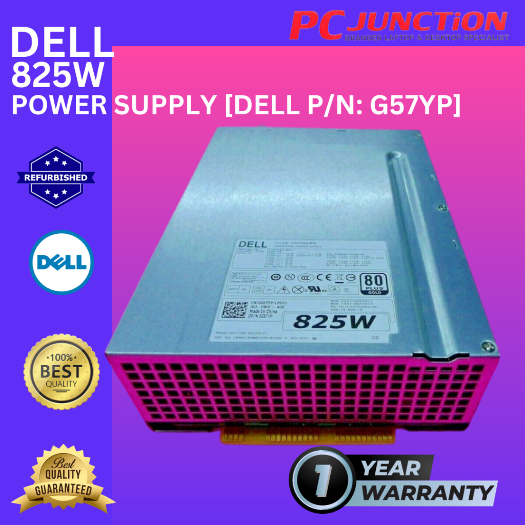 DELL 425W/635W/685W/825W/1300W/1400W POWER SUPPLY [T3610,T5600,T5610 ...