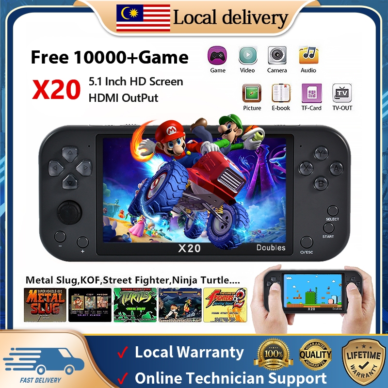 MY Original PSP X6/X7/X12/X20/X80 Handheld Game Console 4.3/5.1/7.0 ...