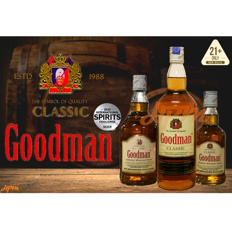 Goodman Classic Hard Liquor 威士忌 (350/ 700/1000ml) | Shopee Malaysia