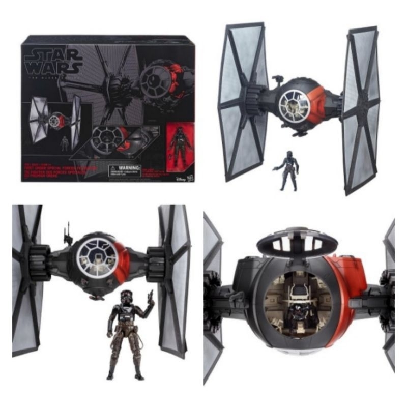 Hasbro Star Wars The Black Series 6-inch First Order Special Forces TIE ...