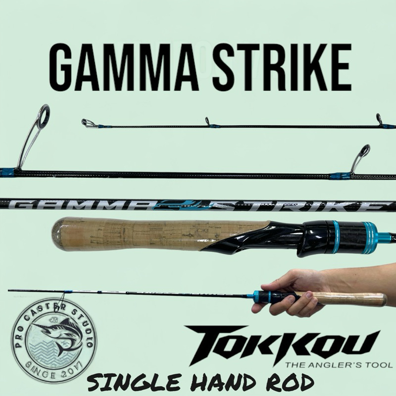 TOKKOU GAMMA STRIKE SINGLE HANDLE CASTING FISHING ROD RANDUK TANTO ...