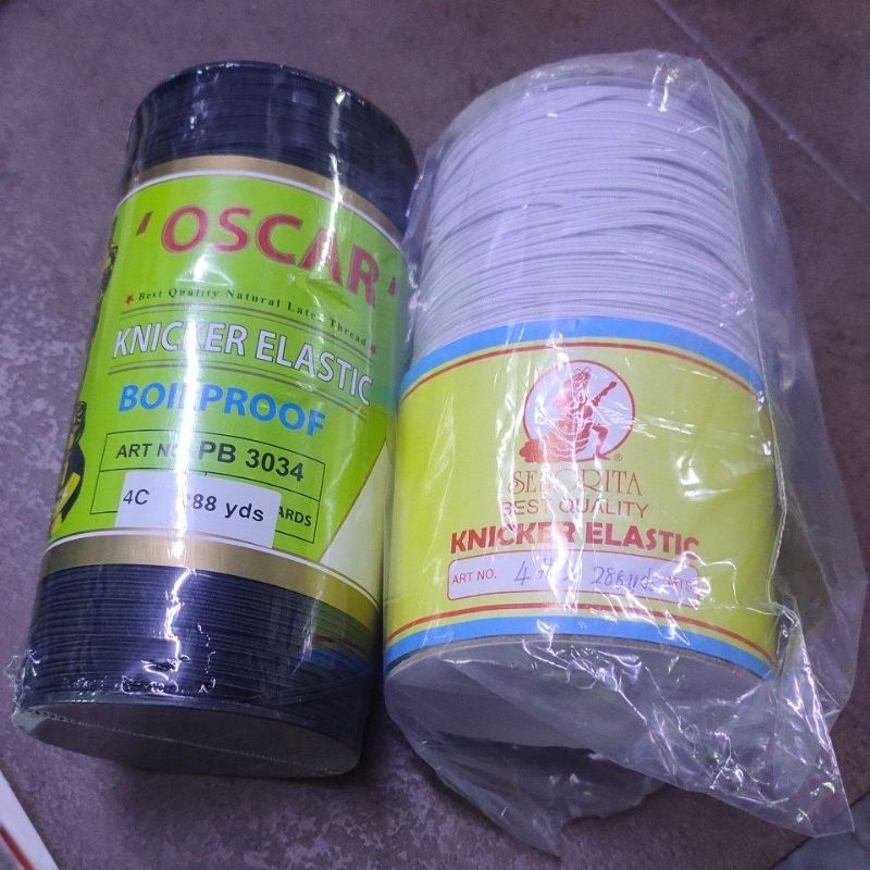 Getah 4 cord / 3 mm hitam putih | Shopee Malaysia