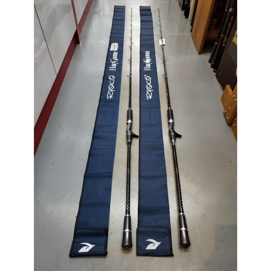 Ryoko Baygame 6.6ft 1 Piece Slow Style Overhead Rod Split Sponge Handle ...