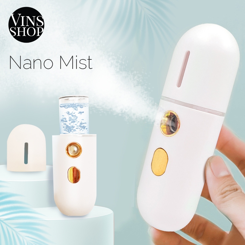 VINS Sanitizer Nano Mist Sprayer Gun Rechargeable Machine Portable ...