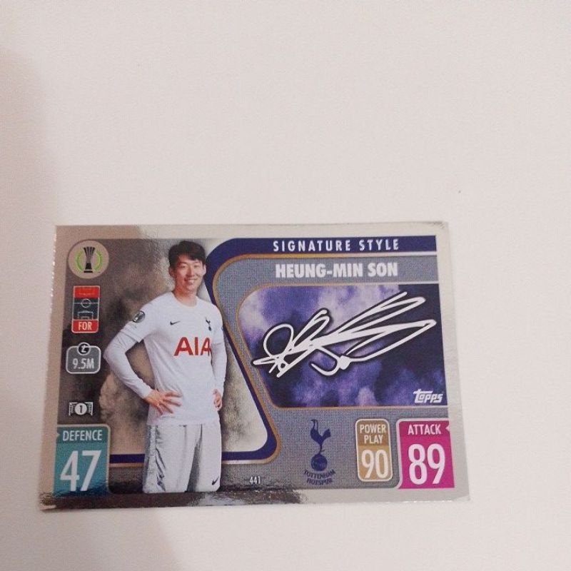 21/22 Heung-Min Son Signature Style Card | Shopee Malaysia