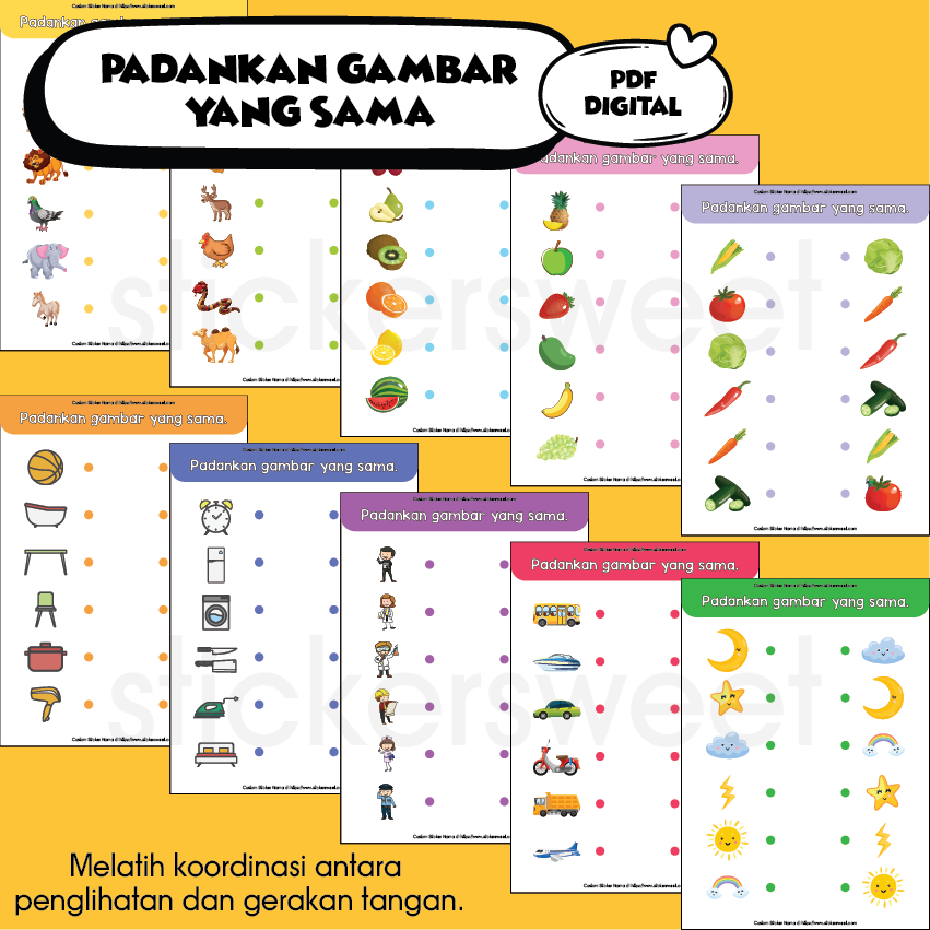 [PDF Softcopy] Buku Aktiviti Prasekolah Buku Tadika 5 tahun Latihan ...